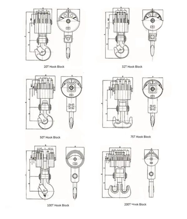Crane Hook Block| Crane Double Beam Hook| Hook Manufacturer