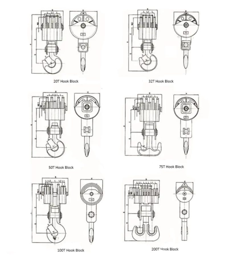 Crane Hook Block| Crane Double Beam Hook| Hook Manufacturer