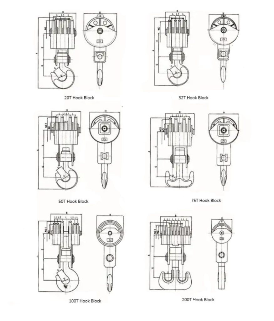 Crane Hook Block| Crane Double Beam Hook| Hook Manufacturer