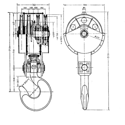 Crane Hook Block| Crane Double Beam Hook| Hook Manufacturer